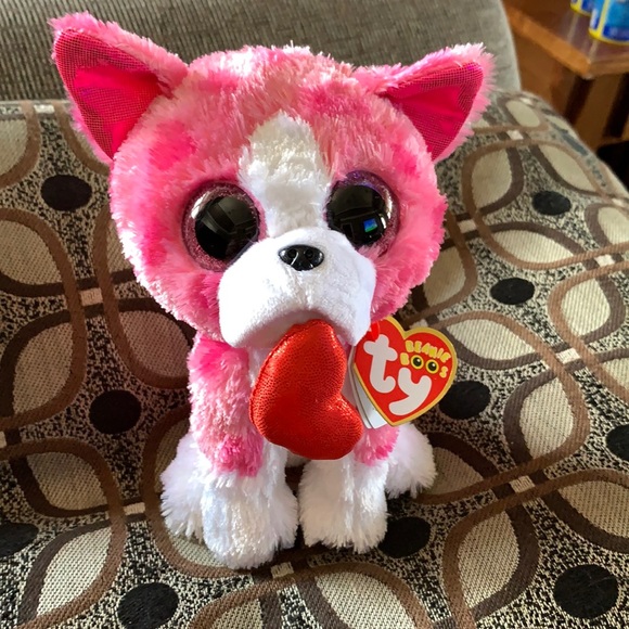 Ty | Toys | Ty Beanie Boos Romeo Dog Plush 6 | Poshmark
